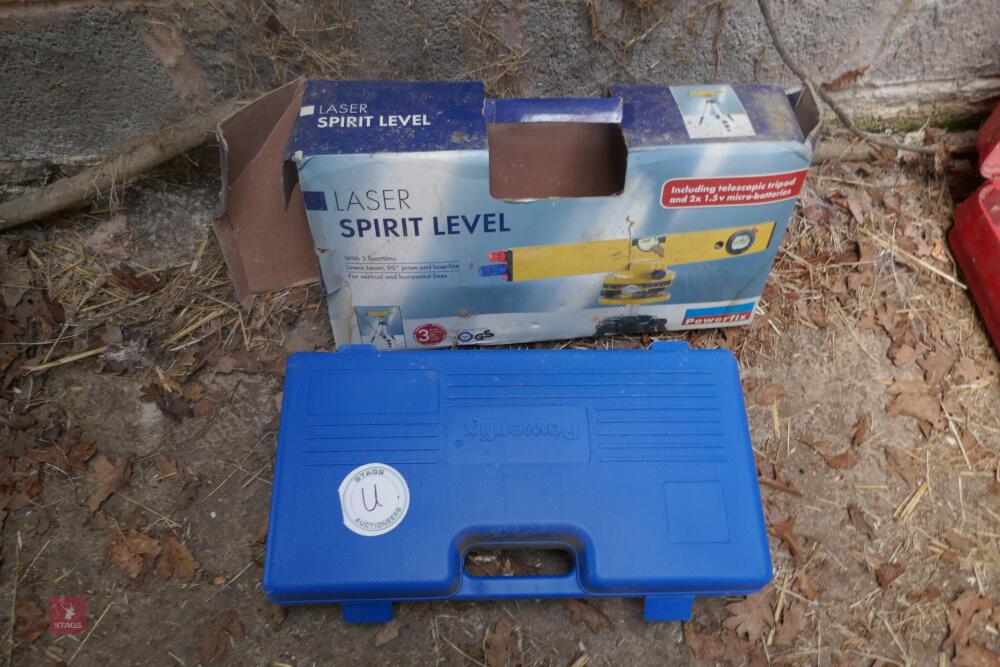 Powerfix laser spirit level store